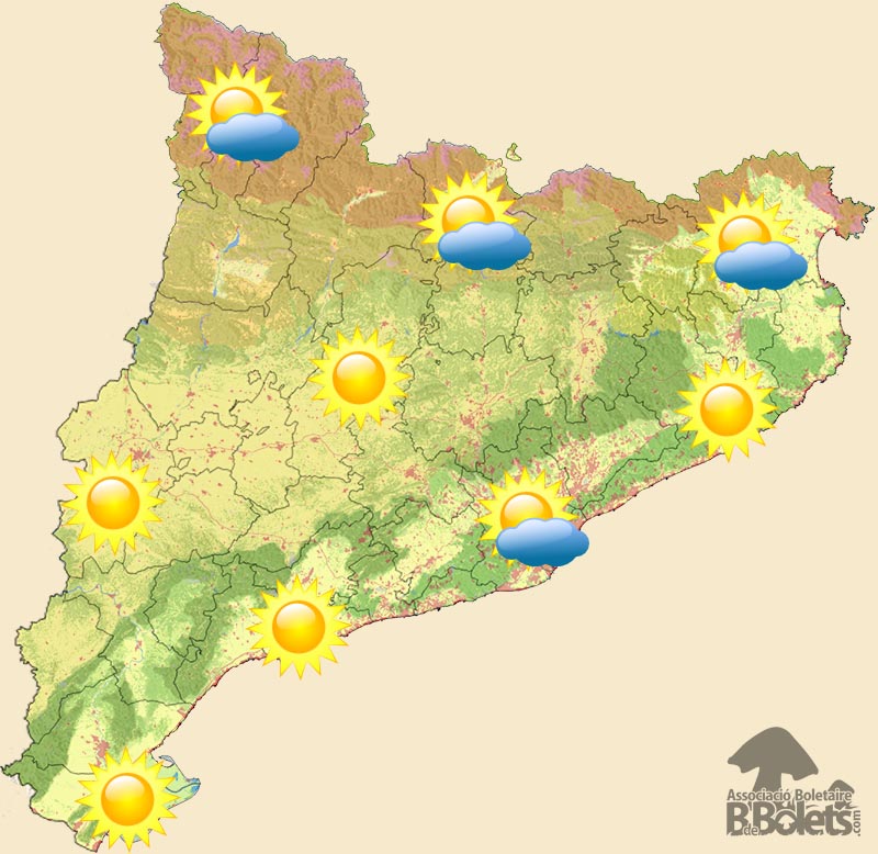 empeorar Seis saldar mapa temps catalunya Baya estrecho Romance